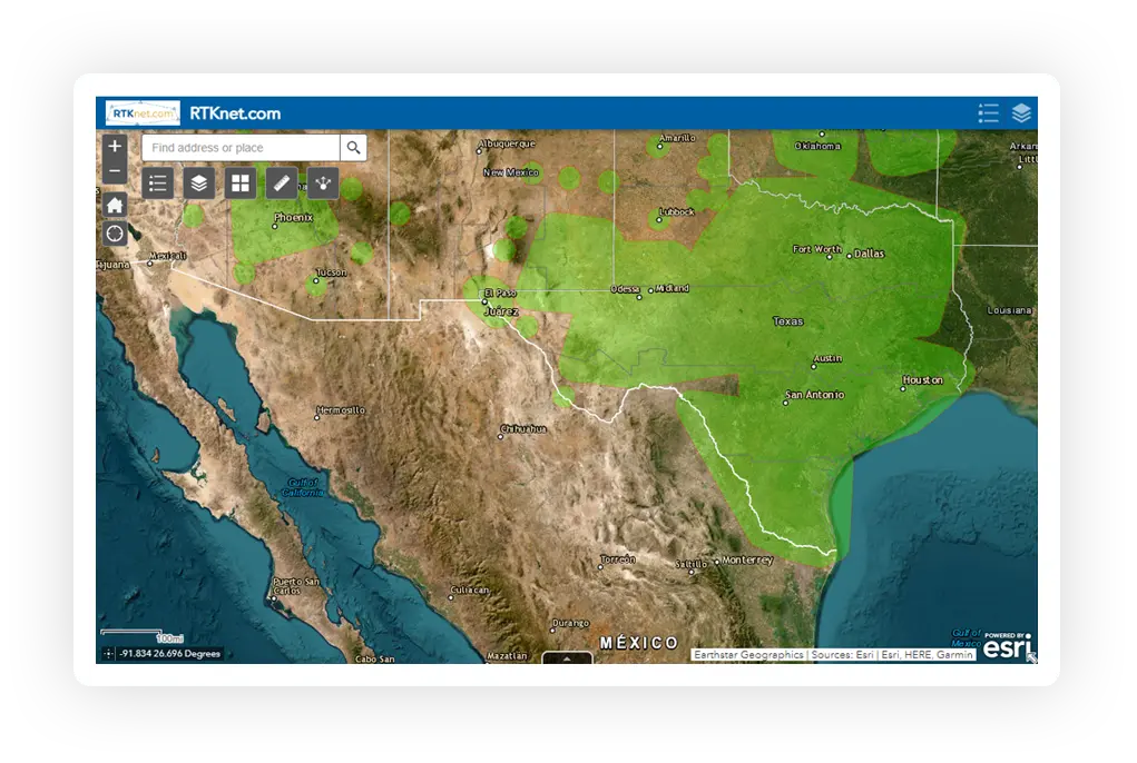 RTKnet - AllTerra Central